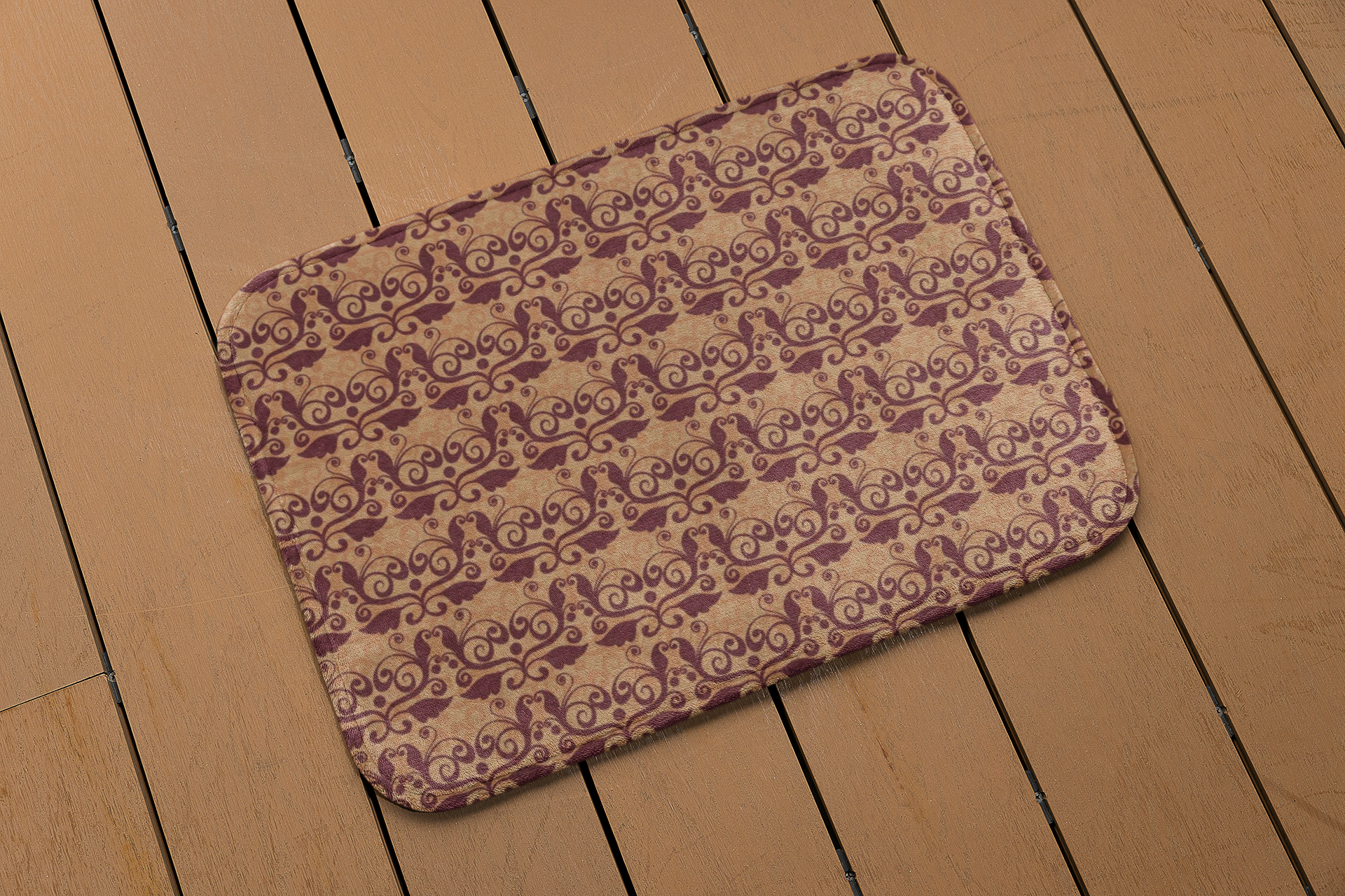 Vintage Western Rust Bath Mat – Pecos Place