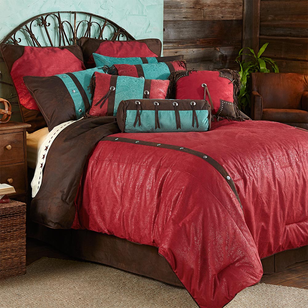Red Cheyenne Bedding Sets – Pecos Place